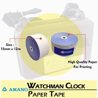 Amano Watchman Clock Paper Tape Paper Roll For Amano PR600 Original ...