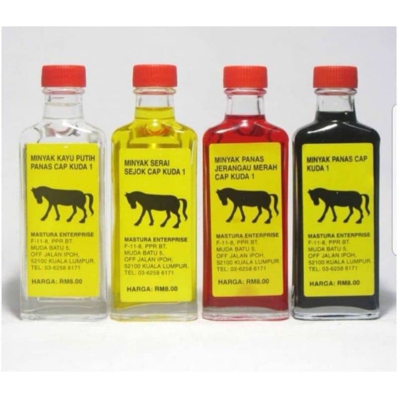 (Ready Stock) Minyak Urut Panas Cap Kuda 60ml | Shopee Malaysia