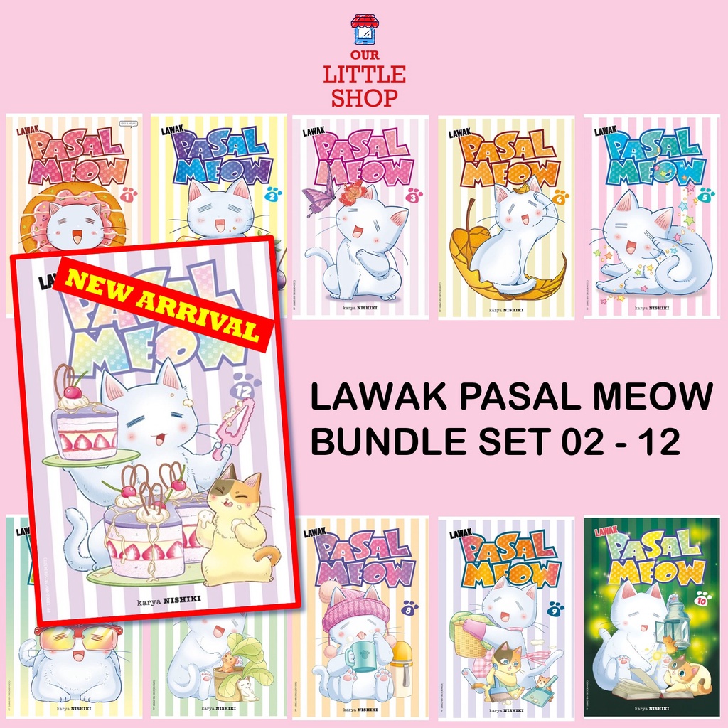 LAWAK PASAL MEOW BUNDLE SET [GEMPAK STARZ SIRI LAWAK KARYA NISHIKI ...