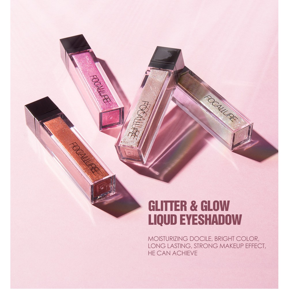 [100% Original BPOM] FA56 Focallure Glitter & Glow Liquid Eyeshadow | Shopee Malaysia