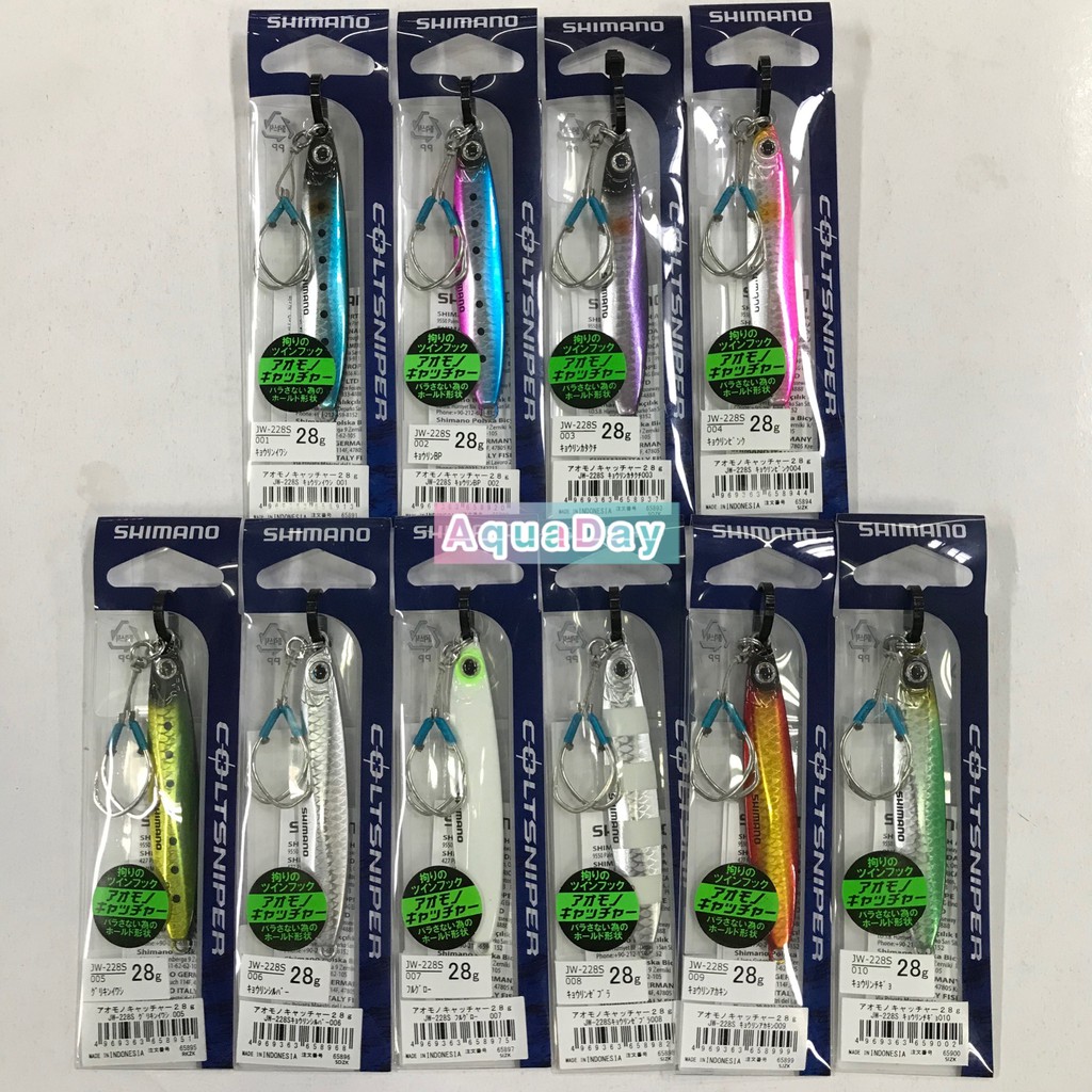 SHIMANO NEW COLTSNIPER AOMONO CATCHER JW 28G JIG JW-228S | Shopee Malaysia