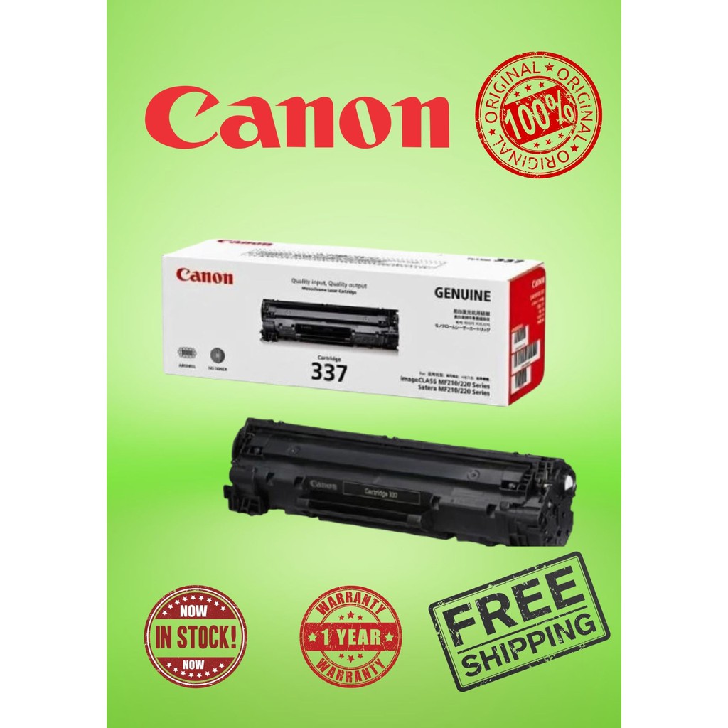 GENUINE CANON CART 337 TONER CARTRIDGE - LBP151w, MF211, MF212w, MF215 ...