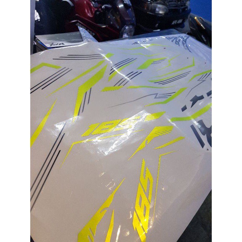 STICKER COVERSET VF3I TRANSPARENT LIMITED EDITION | Shopee Malaysia