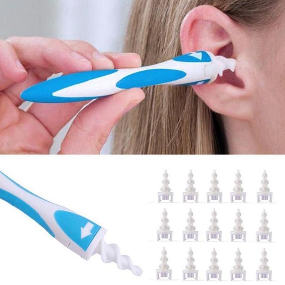 Smart Swab Easy Earwax Removal/Cleaner With 16 tips head ear | Shopee ...