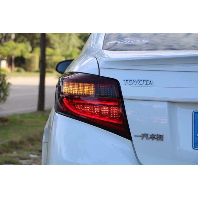 Toyota vios 2013 2014 2015 2016 2017 2018 3D Light Bar Tail lamp led ...