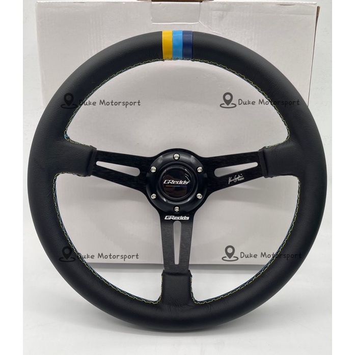 Greddy steering wheel universal wheels racing 14inch | Shopee Malaysia