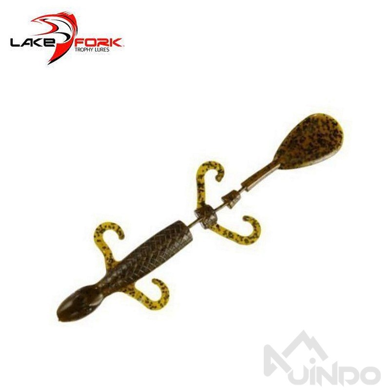 Lake Fork 6 Inch Multi-Section Lizard Into Salt Slow Sinking Hyper ...