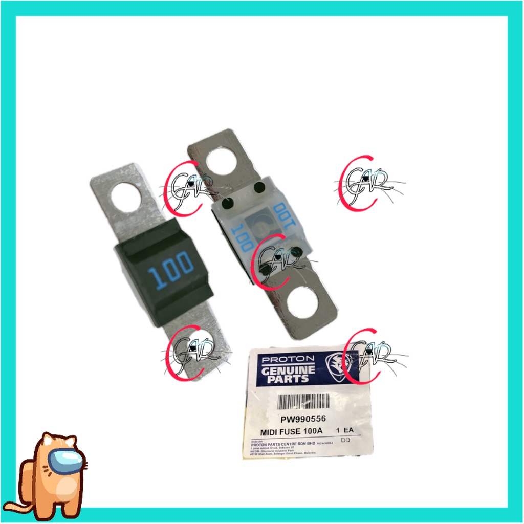 MIDI FUSE (ORIGINAL) PROTON PREVE IRIZ EXORA SUPRIMA S (100A)(BLACK ...