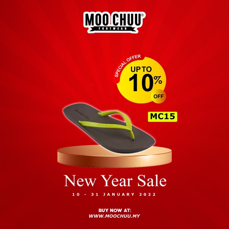 Sandal Moo Chuu Model MC15 | Shopee Malaysia