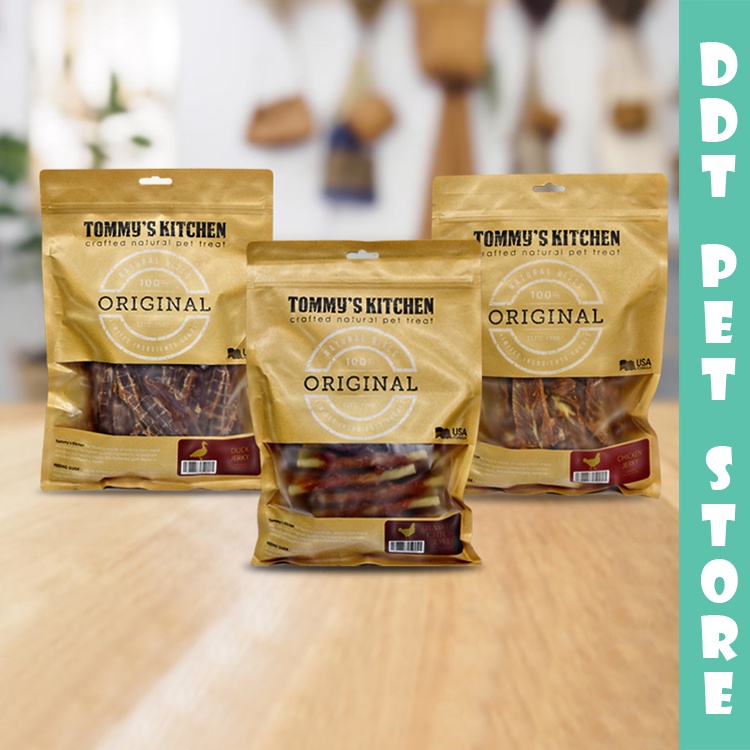 DDT Tommy’s Kitchen Premium Snack Food -Dogs 400g (Chicken Jerky ,Duck ...
