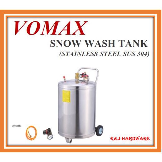 VOMAX SNOW WASH TANK STAINLESS STEEL SUS 304 | Shopee Malaysia