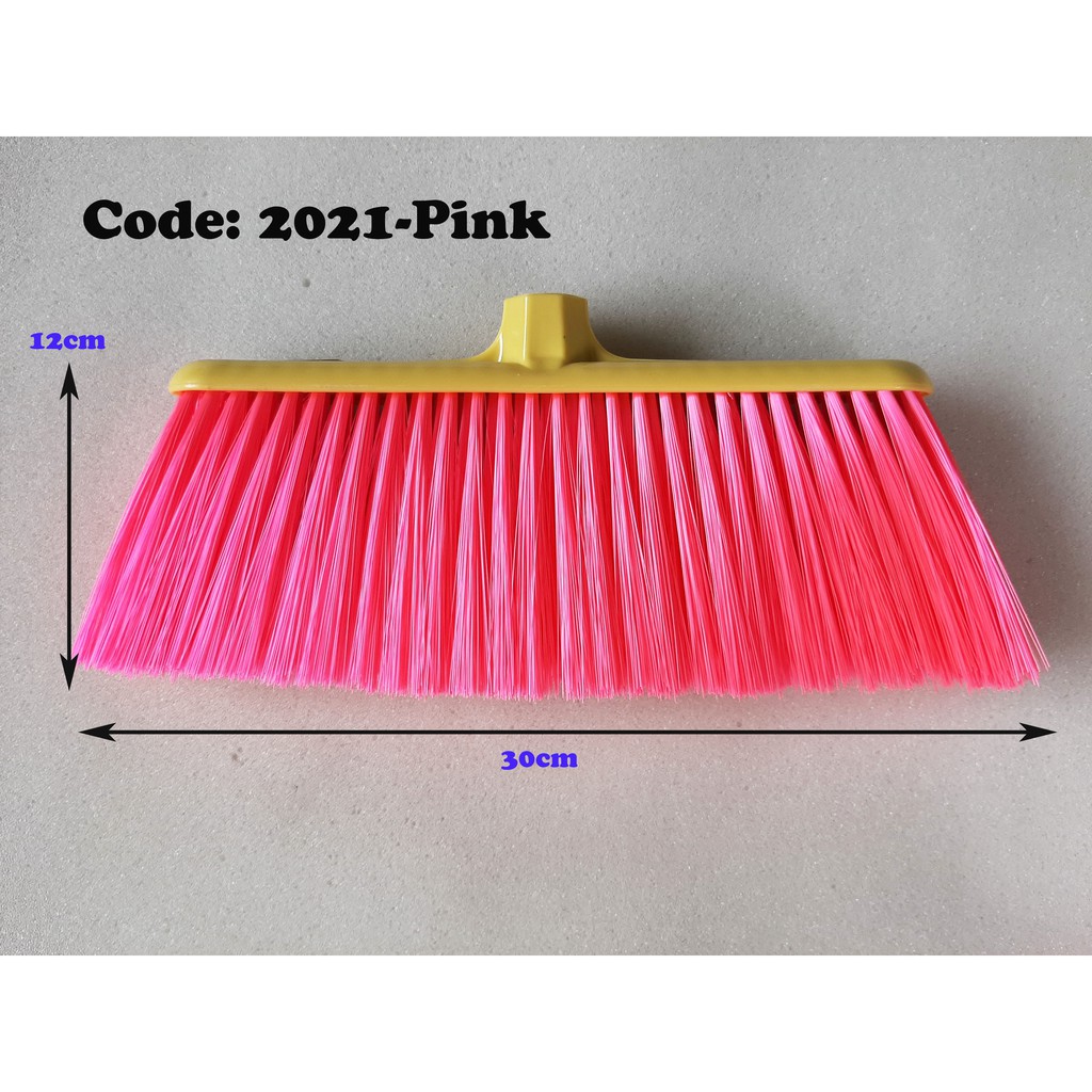 Nylon Soft Broom Assorted Color 2021 / Penyapu Lembut Nylon | Shopee ...