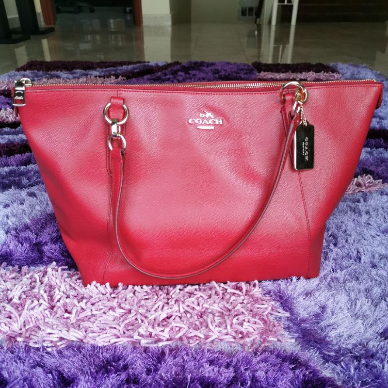 Coach Handbag Designer Authentic Leather Shoulder Bag Beg Kulit ...