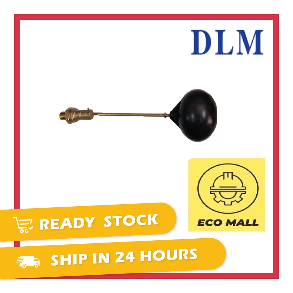 DLM BS1212 15mm Brass Float Valve With Small Float Ball Malaysia High ...