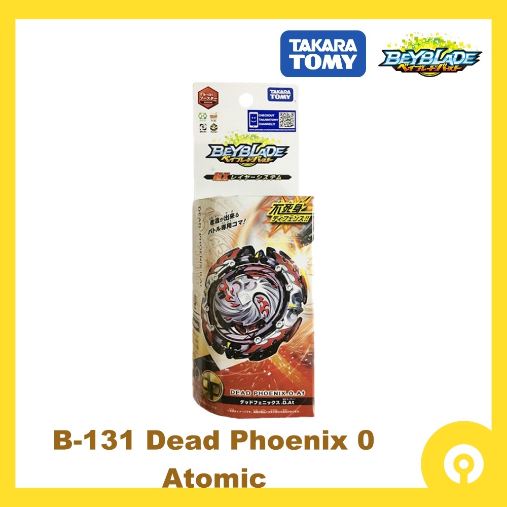 Takara Tomy Beyblade B-131 Dead Phoenix 0 Atomic Toy / Mainan | Shopee Malaysia