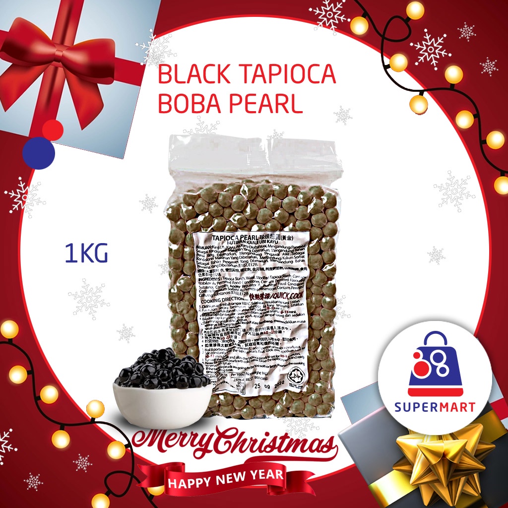 Tapioca Pearl / Boba Pearl Ready Stock ! Halal 1KG | Shopee Malaysia