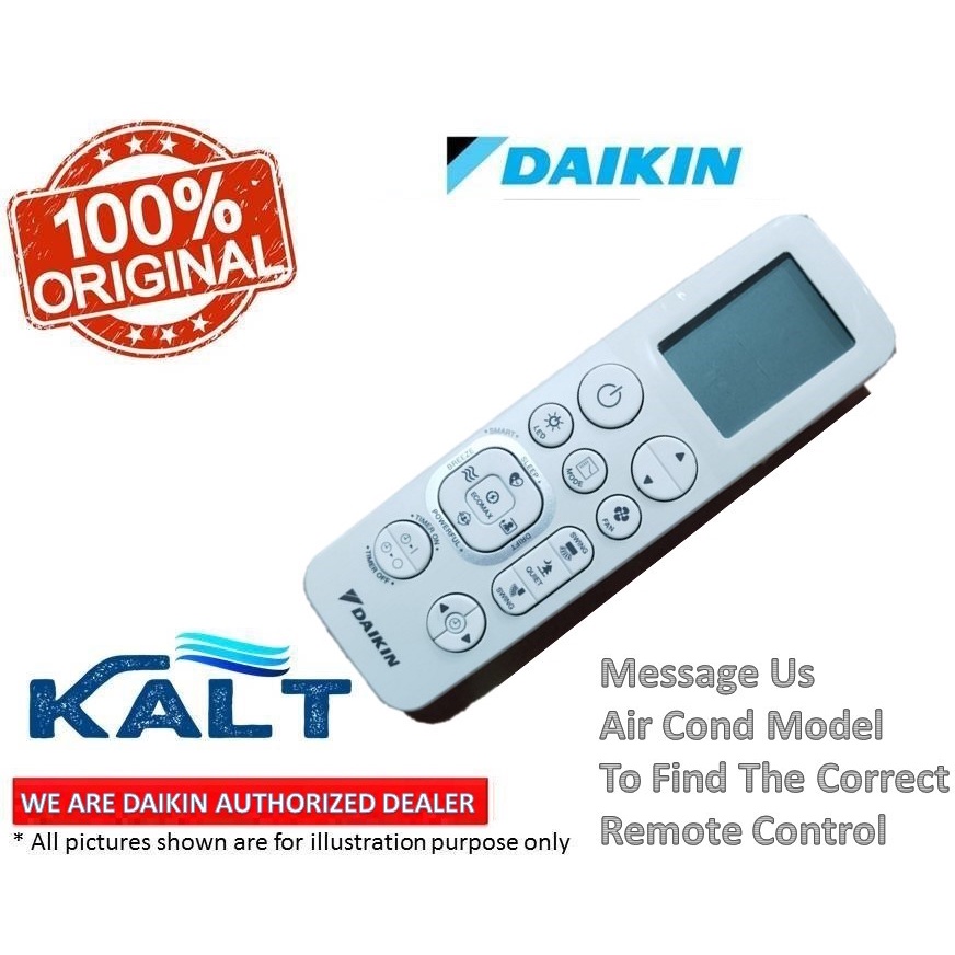 [Original] Daikin Smarto Wall Mouted Remote Control | Shopee Malaysia