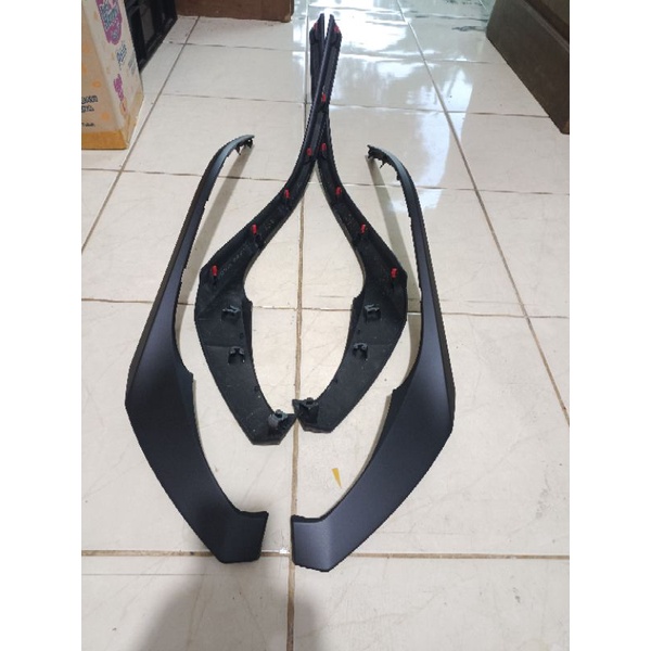 Front Grill Trim fortuner VRZ facelift 2021 2022 itam doff Lamp list ...