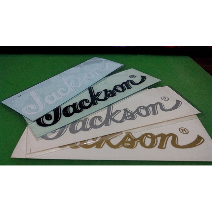 Jackson Waterslide Decal Headstock Restoration | Shopee Malaysia
