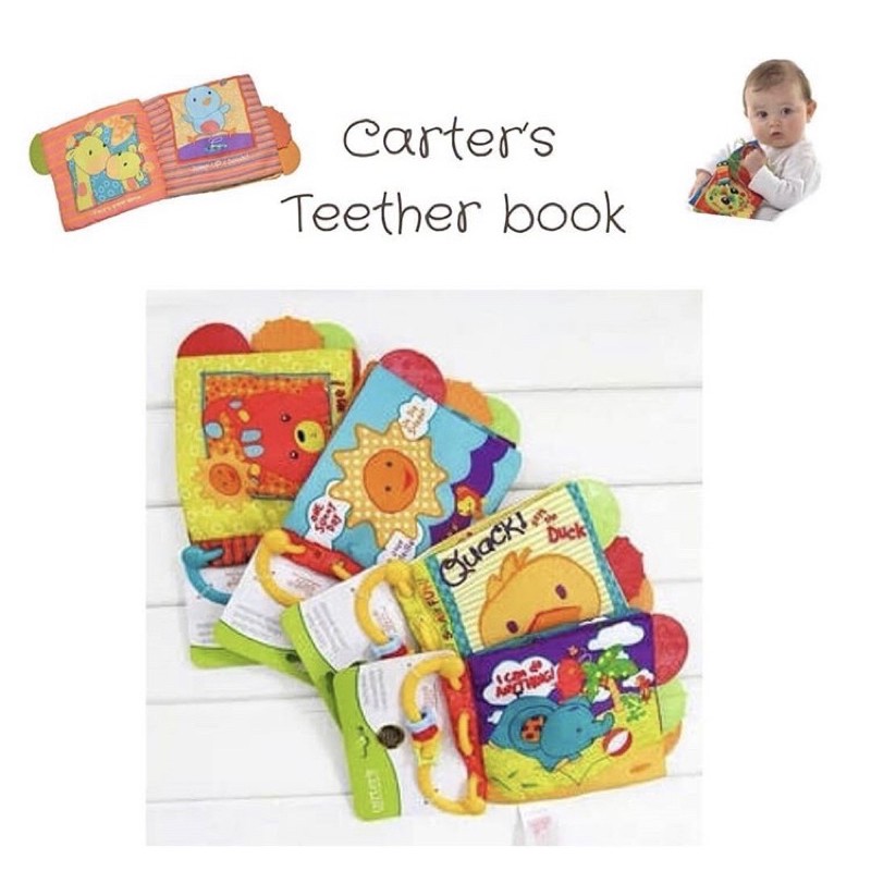 Teether BOOK CARTER | Shopee Malaysia