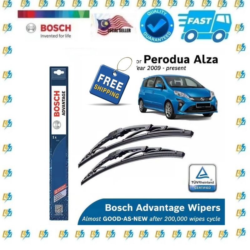 FAST DELIVERY Original Bosch Windscreen Wipers Perodua Alza 24"+16 ...