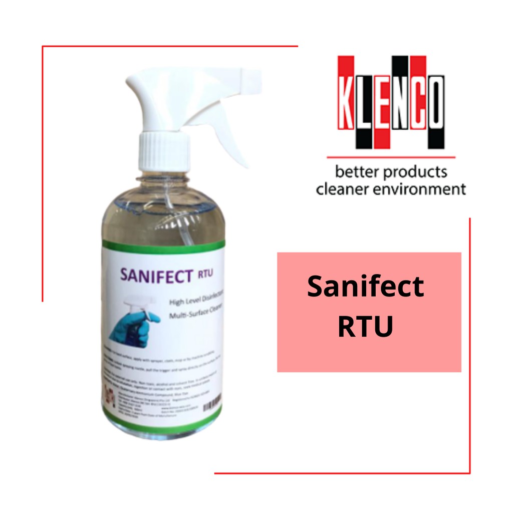 KLENCO Sanifect Ready To Use Spray 500ml | Shopee Malaysia