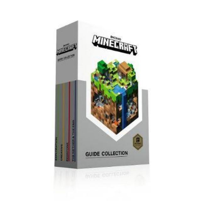 Minecraft 4 Books (Guide to Exploration, Guide to Creative, Guide to ...