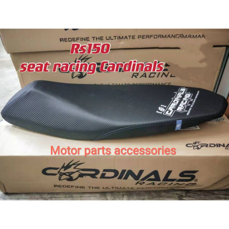 RS150/RSX SEAT CARDINALS RACING CARBON TECH BLACK/FLAT STYLE SEAT ASSY💯 ...