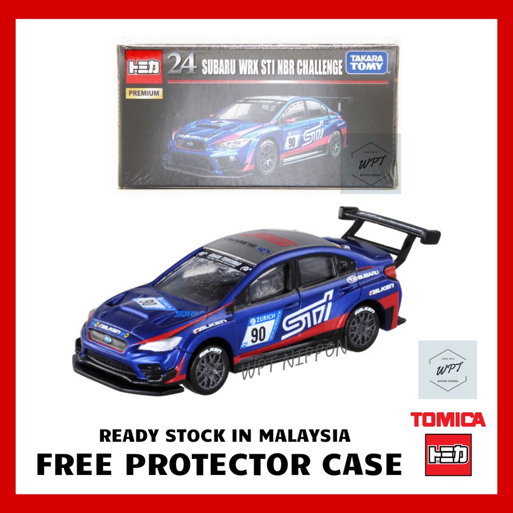 TOMICA PREMIUM 24 SUBARU WRX STI NBR Challenge Takara Tomy Diecast Car Toys WPT NIPPON 1/62 ...