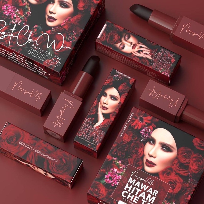 Lipstick mentari hitam Cheta & Inai Cheta + FREEGIFT🎁🔥 | Shopee Malaysia