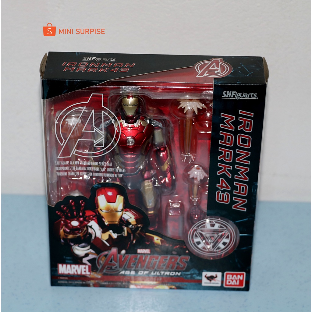 S.H.Figuarts Iron Man Mark43 SHF Avengers (MISB) | Shopee Malaysia