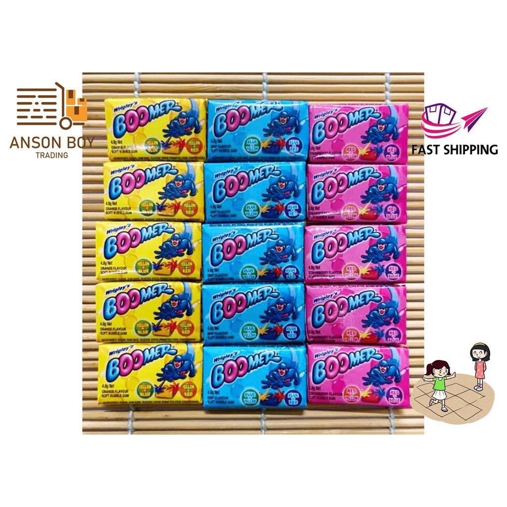 [READY STOCK] CHILDHOOD CANDY BOOMER BUBBLE GUM/MURUKAWA BEAR/PUSAN GUM 10'S | Shopee Malaysia