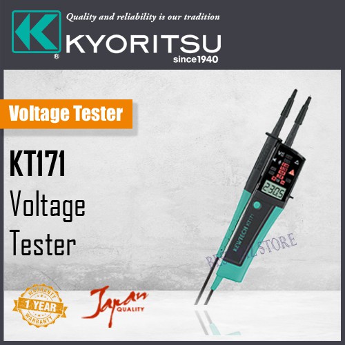 Kyoritsu KT171 Voltage Testers (original) | Shopee Malaysia