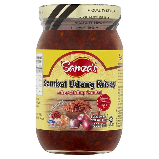 Samza's Crispy Shrimp Sambal 300g | Shopee Malaysia