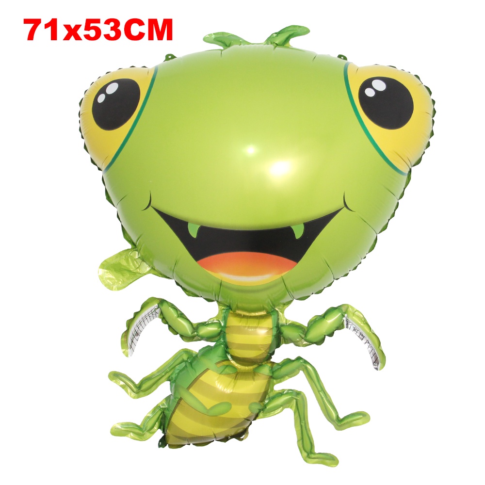 Cute Wild Animal Aluminum Foil Balloon Hornet Gecko Mantis Ant Children ...