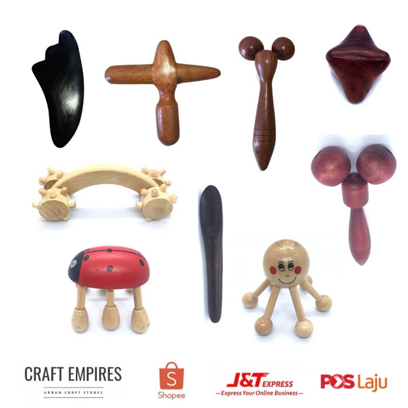 MASSAGE WOOD / KAYU URUT THAI 💆‍♀️💆‍♀️👍🏻 READY STOCK | Shopee Malaysia
