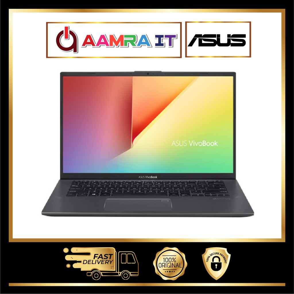 Asus VivoBook Laptop A412F-LEB256T 14" Grey (i5-10210U, 4GB, 512GB ...