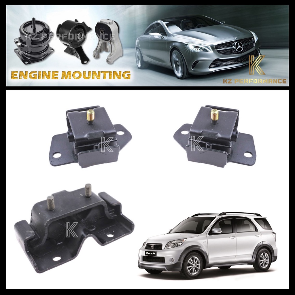 TOYOTA RUSH F700 1.5CC AUTO MANUAL 2008-2016 / ENGINE MOUNTING SET ...