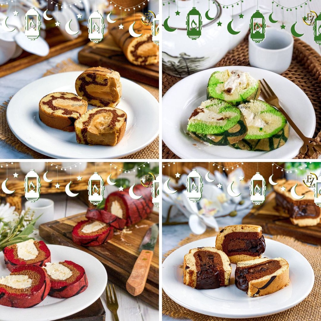 KEK TAPAK KUDA CHOCOLATE SWISS ROLL NUTELLA CHOCOLATE CAKE | Shopee ...