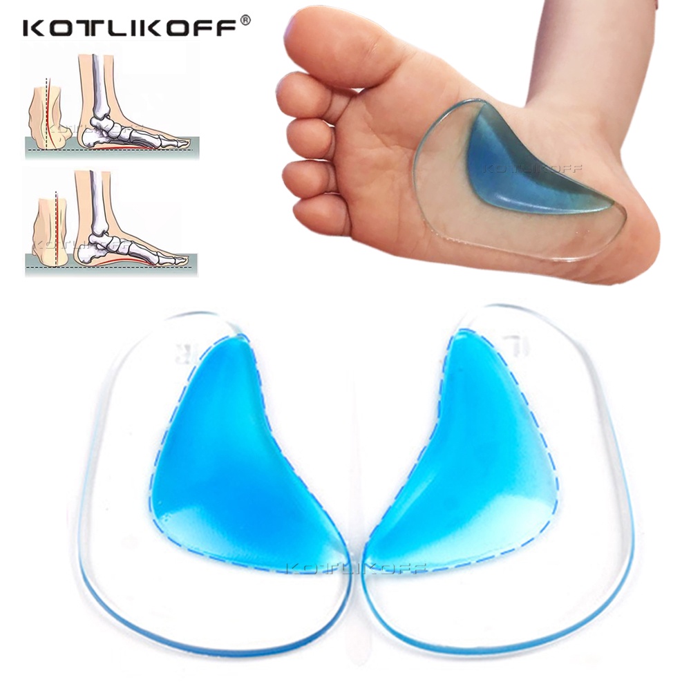 Kids Orthotic Insole Arch Support Silicone Children InsInsole Orthotic ...