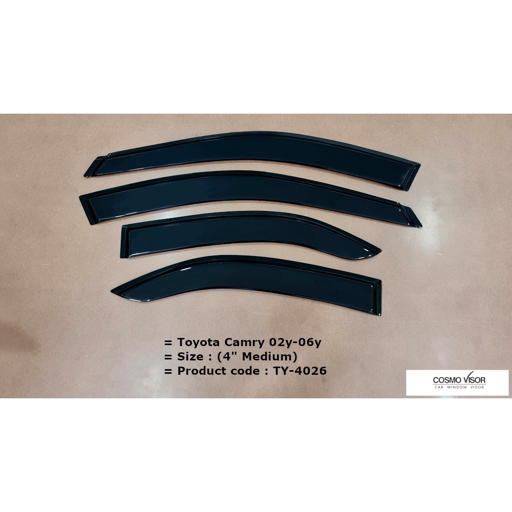 Toyota Camry 2002 2003 2004 2005 2006 Door Visor / Mugen Door Visor ...