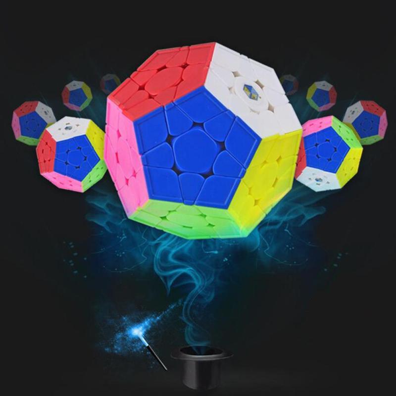 3x3 Megaminx Magic Cube Third Order Megaminx Dodecahedron Cubes Brain ...