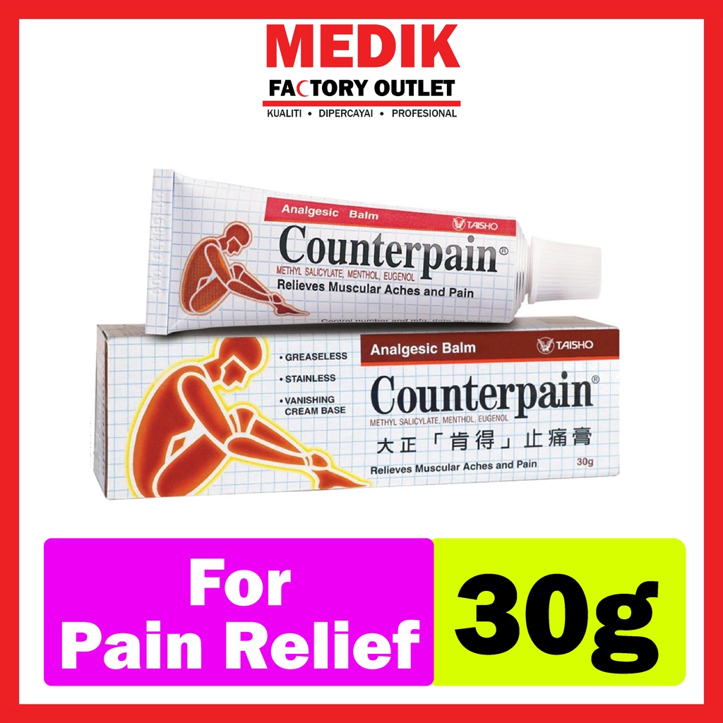 Counterpain 30g for Muscles and Joints Pain Relief | Shopee Malaysia