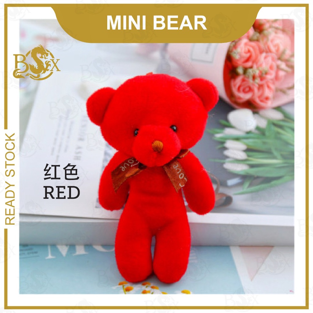 Teddy Bear Mini Bear Cute Small Size Bear Suitable for Bouquet Gift DIY ...