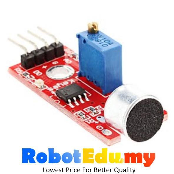 Analog & Digital Mic Microphone Sound Detector Detection Sensor (4 Pin ...