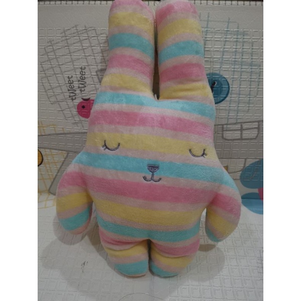 Rabbit Colorful Rainbow Soft Toy Craftholic Q Bunny 45cm | Shopee Malaysia