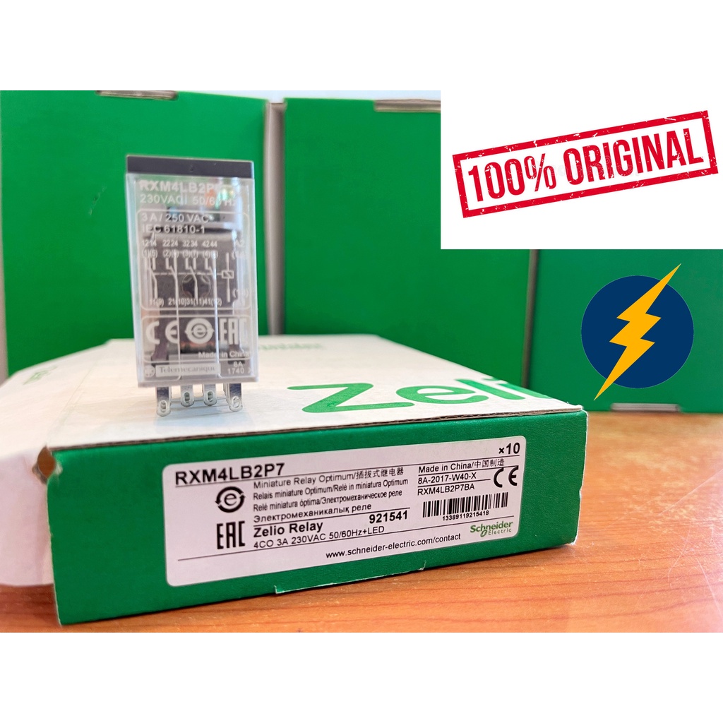 SCHNEIDER RXM relay and socket (14 PINS) RXM4LB2BD RXM4LB2P7 RXM4LB2B7 RXZE1M4C ( RXM4LB ...