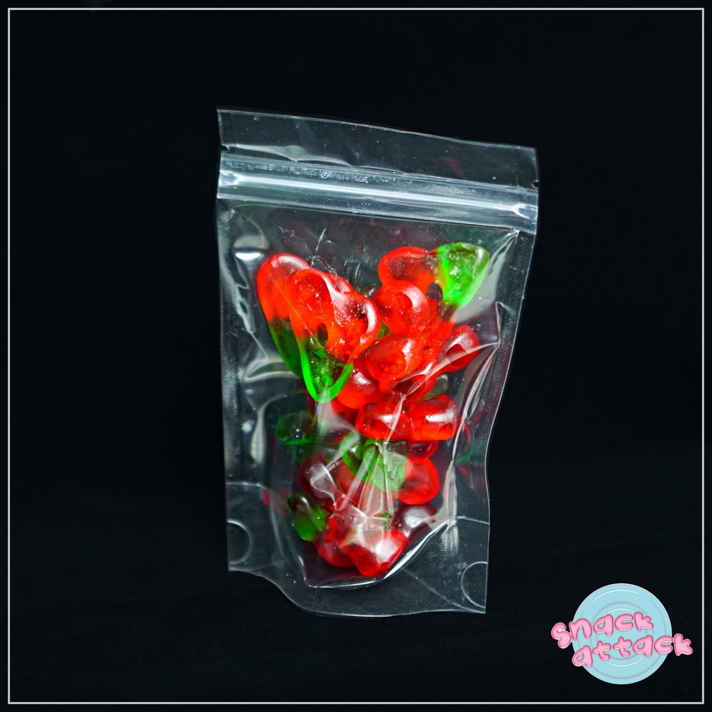Bebeto Happy Cherry Gummy Candy - 100g [REPACK] [Resealable Zip Lock ...