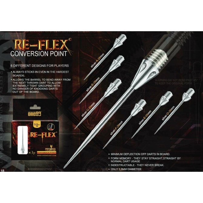 ONE80 - CONVERSION POINT - 2BA THREAD - REFLEX POINT | Shopee Malaysia