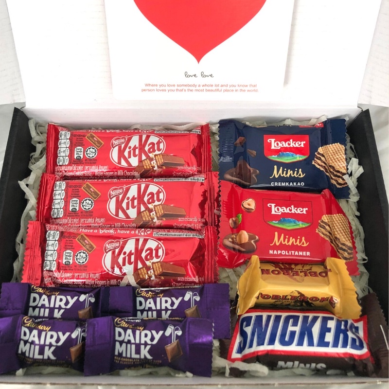 Surprise Gift Box Chocolate Hadiah Kotak Coklat Box Birthday ...